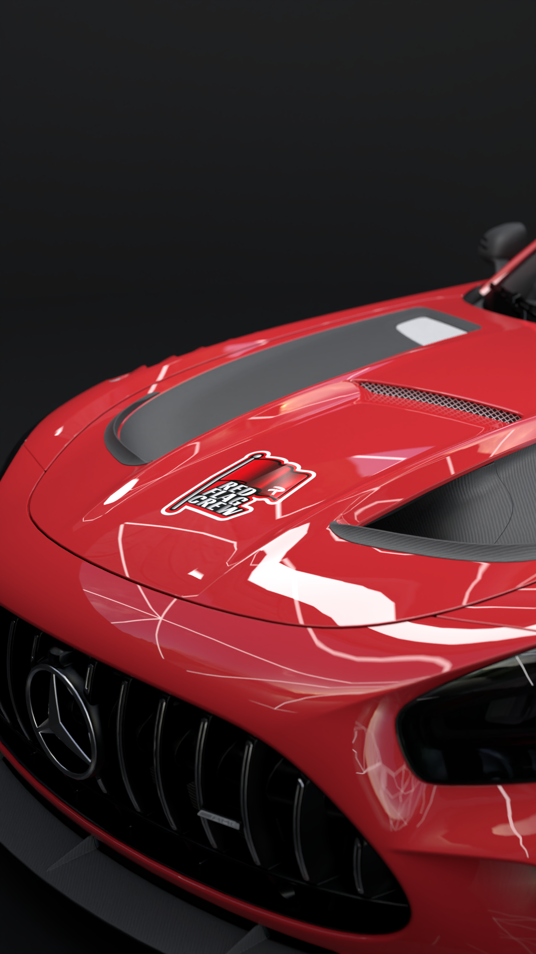 Red Flag Sticker - Motorsport rajongói matrica – Red Flag Shop